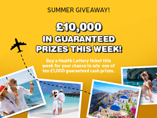 Health Lottery Raffle Code & Offers by The Health Lottery - The Health ...